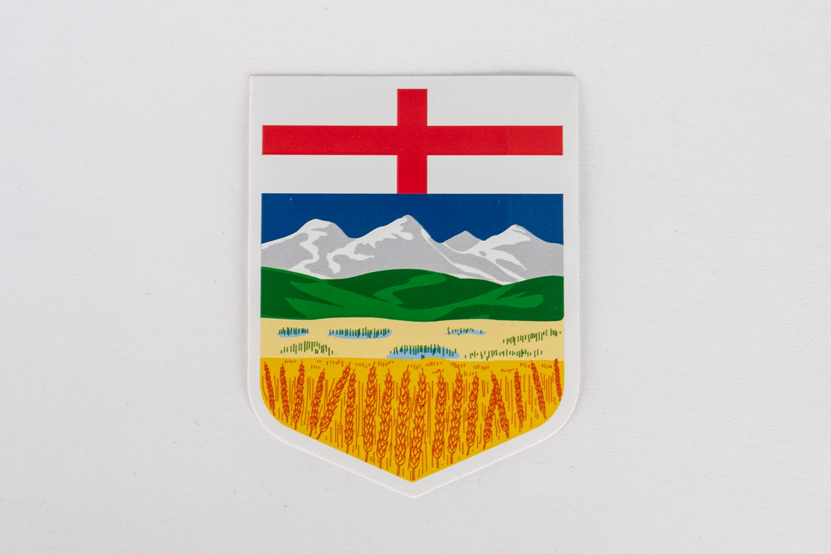 Alberta Crest Sticker – Capital Gifts